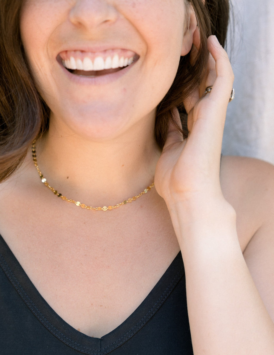 Halo Choker Necklace – Steph & Co.